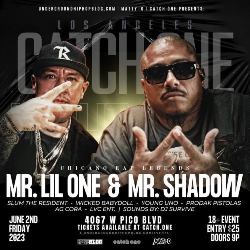 Chicano Rap Legends Mr. Lil One & Mr. Shadow Perform Live In Los ...
