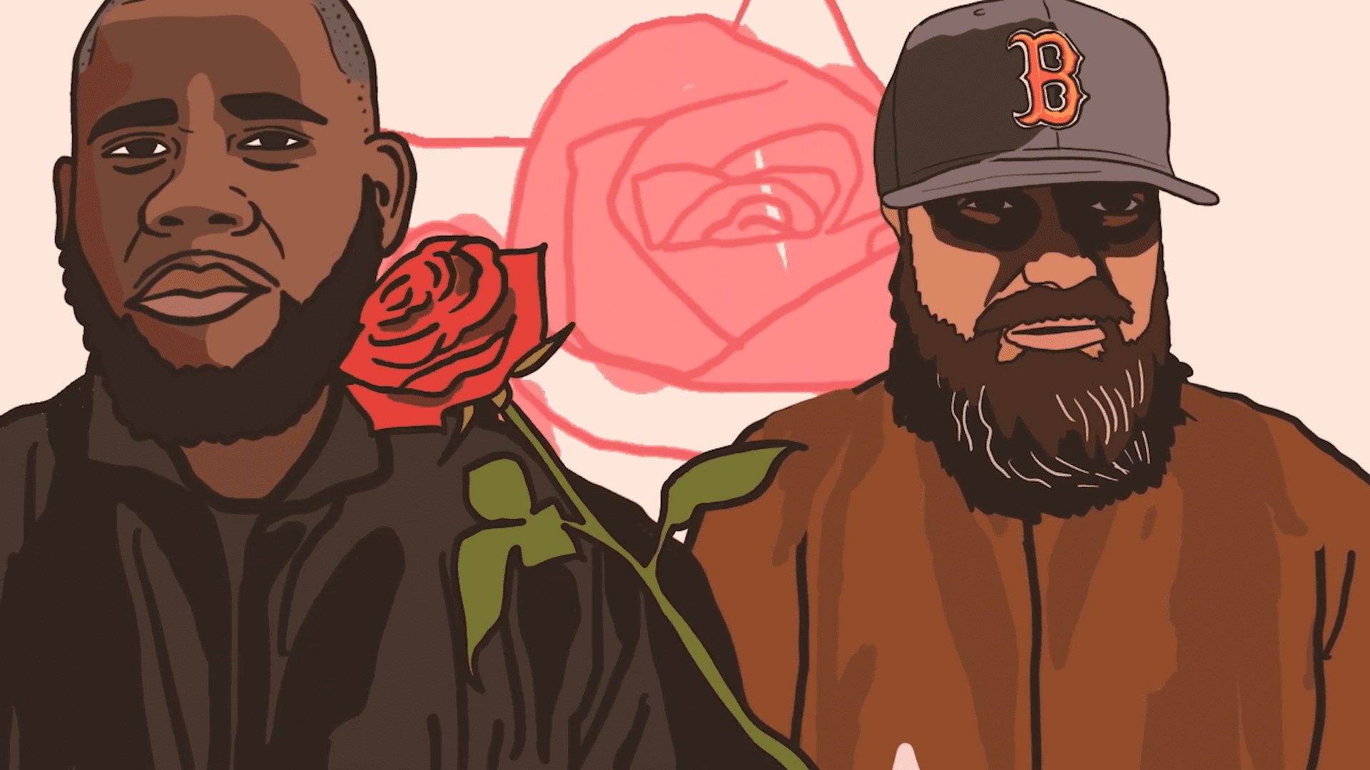Halfcut & Reks Premiere Deep & Intimate Animated Visual "ROSES" From ...