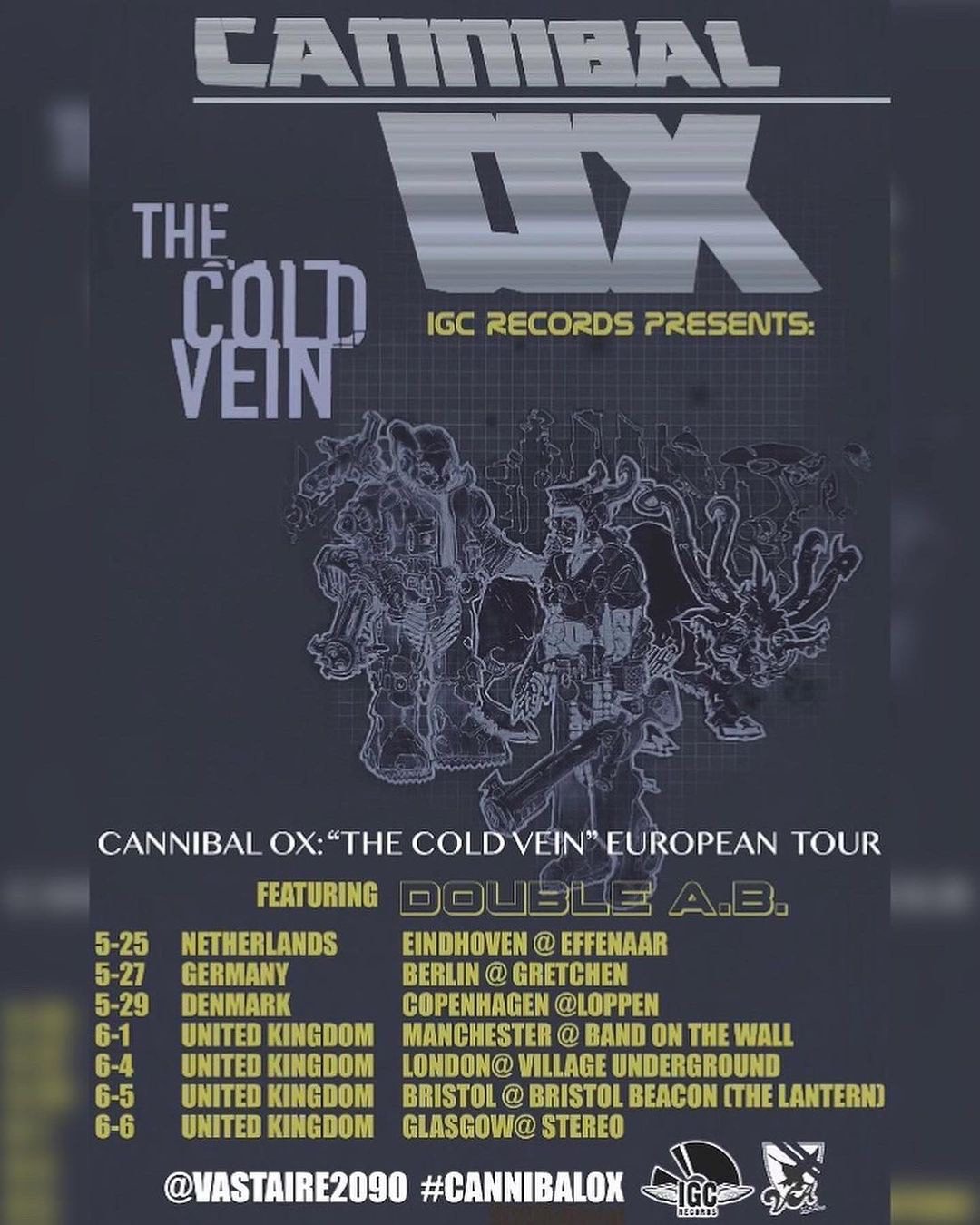Celebrating Over 20 Years of "Cold Vein", Cannibal Ox Will Be Touring ...